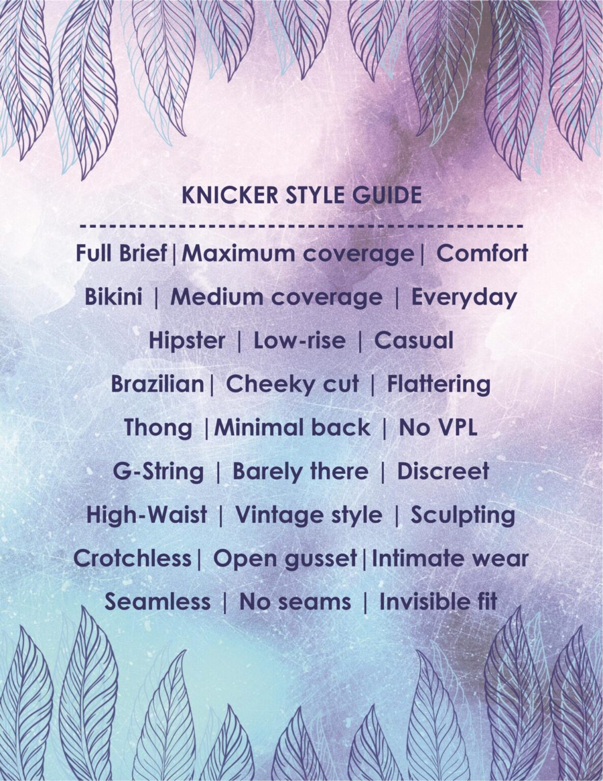 Knickers & Sexy Panties – The No1 Ultimate Guide – Sexxxy Stockings